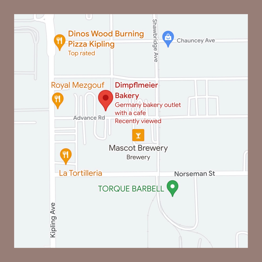 Our Cafe – Dimpflmeier Bakery